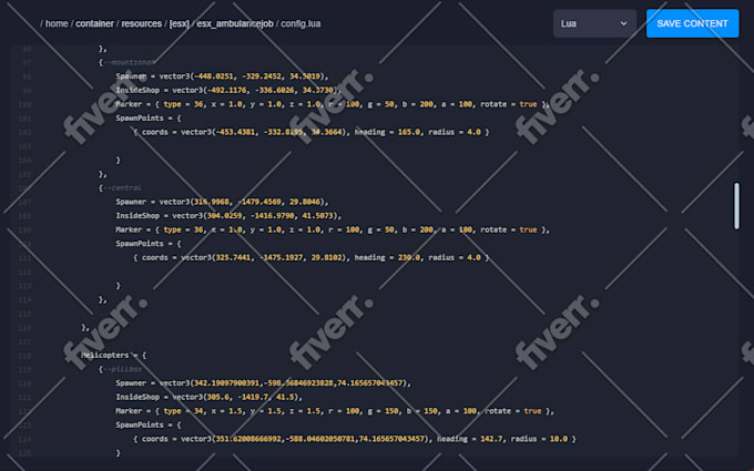 Create scripts for your fivem server by Melmacker_hd | Fiverr